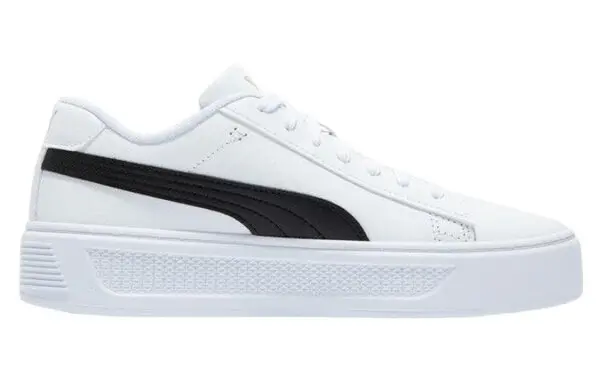PUMA Smash Platform V3 Sneakers - White/black