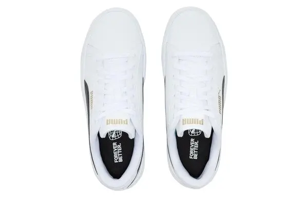 PUMA Smash Platform V3 Sneakers - White/black
