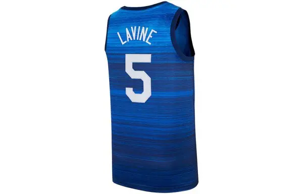 Nike Team Usa Tokyo Olympics Basketball Jersey Zach Lavine 5