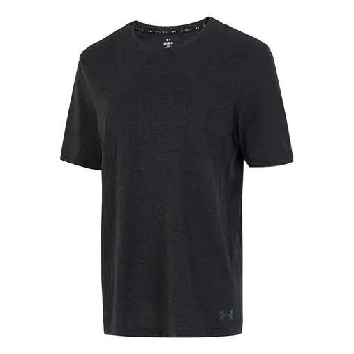 Under Armour Rush Seamless Legacy T-shirt Blue - Black