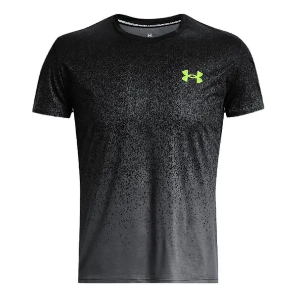 Under Armour Rush Seamless Legacy T-shirt - Black/grey