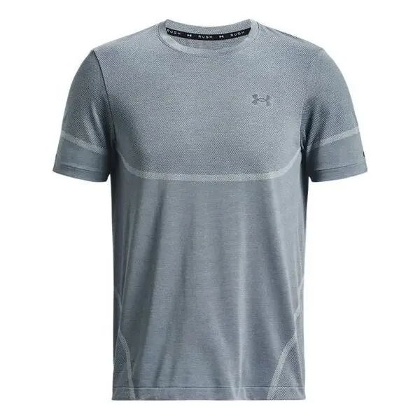 Under Armour Rush Warm-up Hoodie - Grey/blue