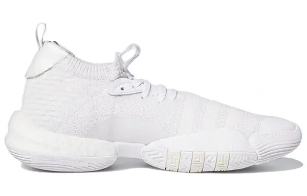 Adidas Trae Young 2 Basketball Sneakers - Cloud White/crystal White/zero Metallic