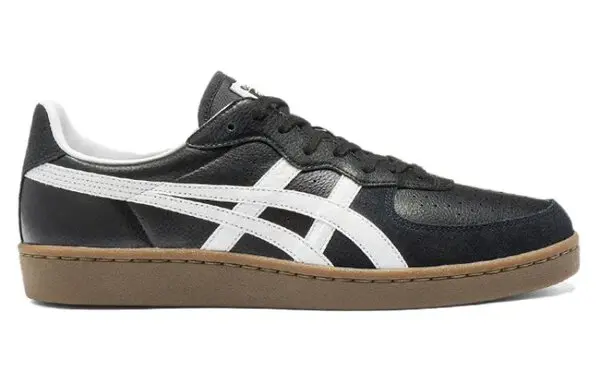 Onitsuka Tiger Gsm "black White" Sneakers - Black/white/brown