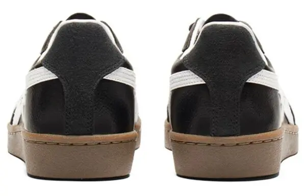 Onitsuka Tiger Gsm "black White" Sneakers - Black/white/brown