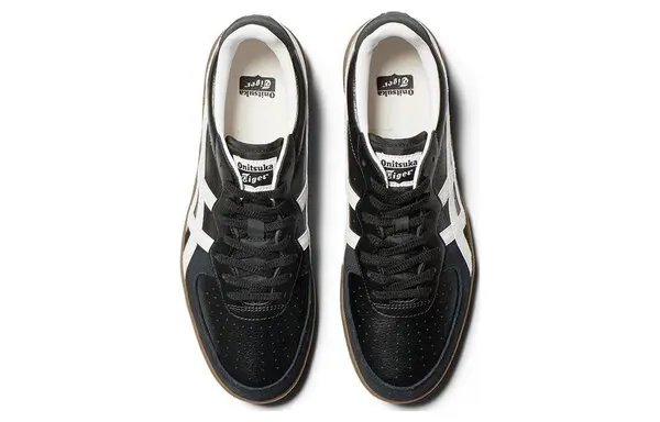 Onitsuka Tiger Gsm "black White" Sneakers - Black/white/brown
