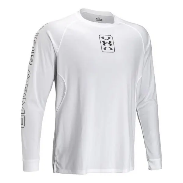 Under Armour Zone Shooting Shirt Long Sleeve - White/black