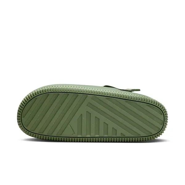 Nike Calm Mule Slides - Olive Green