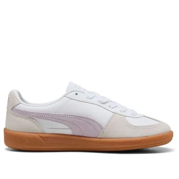 PUMA Palermo Leather Sneakers - White/lilac Frost