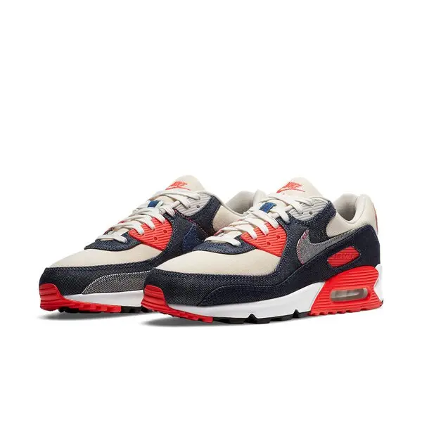Nike Denham X Air Max 90 "infrared" Sneakers