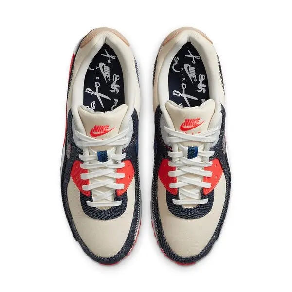 Nike Denham X Air Max 90 "infrared" Sneakers - Blue