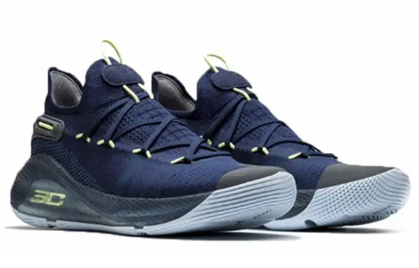 Under Armour Curry 6 "international Boulevard" Basketball Sneakers - Blue