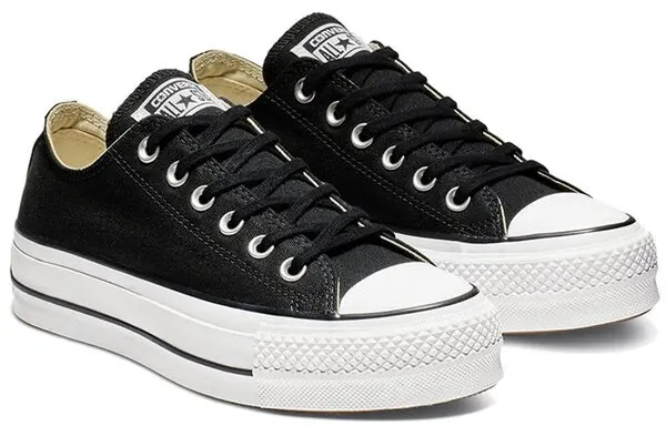CONVERSE Chuck Taylor All Star Lift Ox Platform Sneakers - Black
