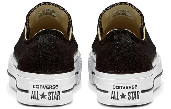 CONVERSE Chuck Taylor All Star Lift Ox Platform Sneakers - Black