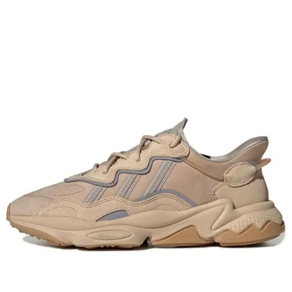 Adidas Ozweego Low Top Sneakers - Stpanu/lbrown/solred