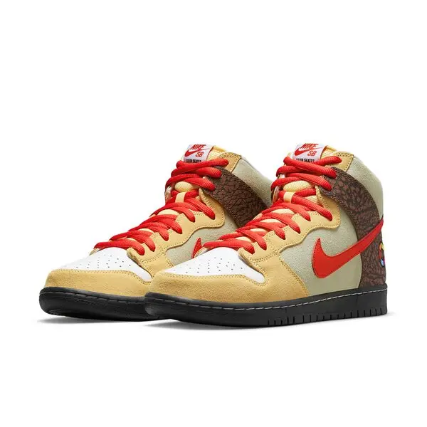 Nike Color Skates X Dunk High "kebab And Destroy