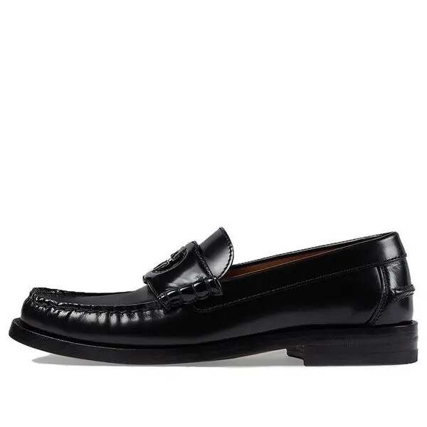 Gucci Interlocking G Loafers - Black