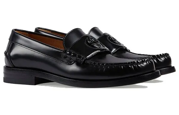 Gucci Interlocking G Loafers - Black