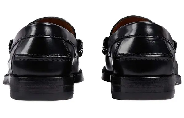 Gucci Interlocking G Loafers - Black