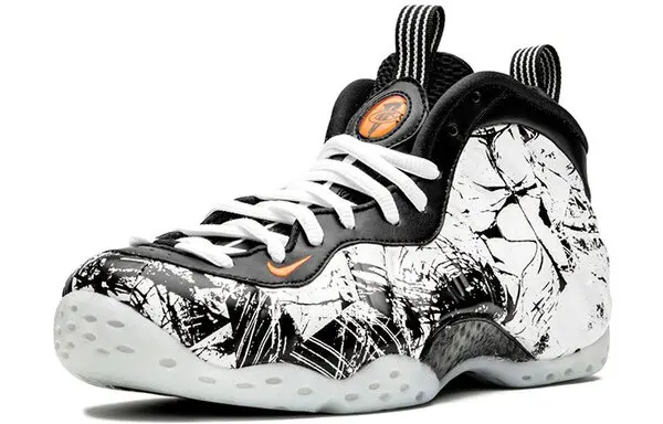 Nike Foamposite One "shattered Backboard" Sneakers - Black/white