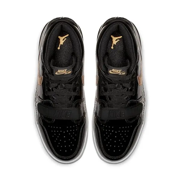 JORDAN Air Legacy 312 High Top Sneakers - Black/gold