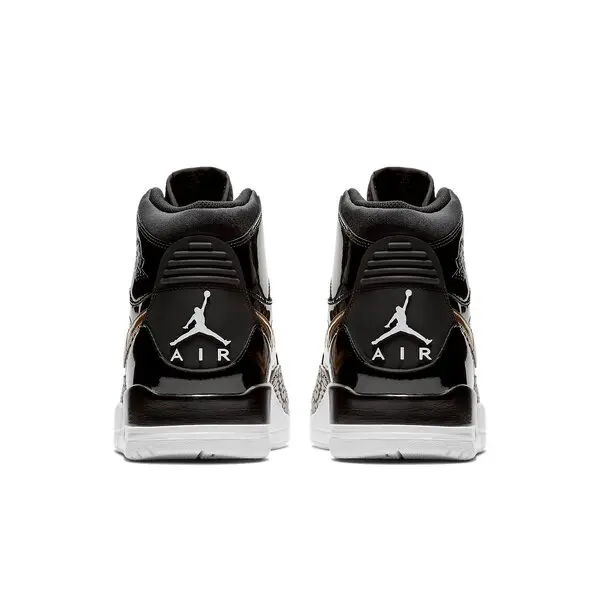 JORDAN Air Legacy 312 High Top Sneakers - Black/gold