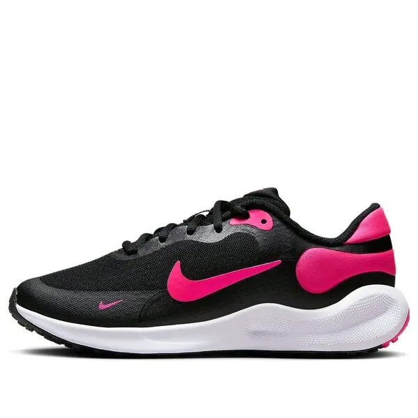 Nike Revolution 7 Athletic Sneakers - Black/white/hyper Pink