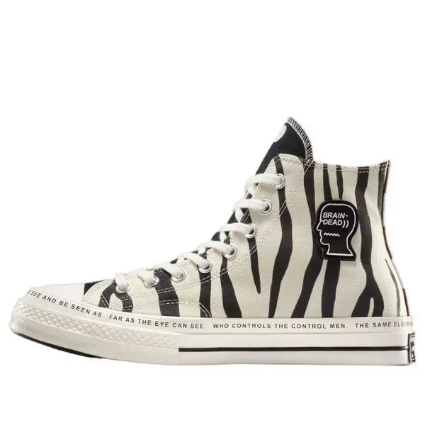 CONVERSE Chuck 70 High Top X Brain Dead - White/black