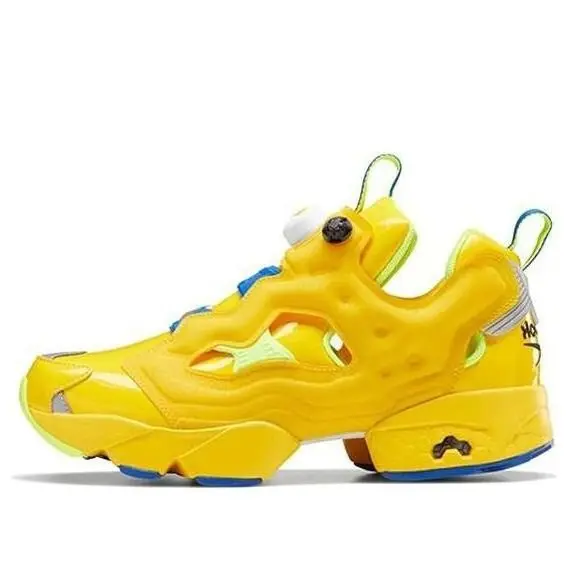 REEBOK Illumination X Instapump Fury "minions" Athletic Sneakers - Yellow