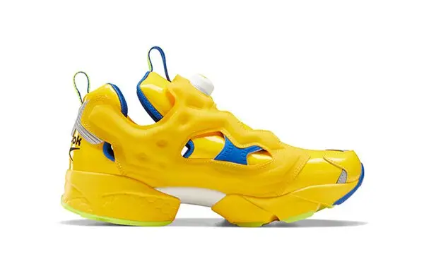REEBOK Illumination X Instapump Fury "minions" Athletic Sneakers - Yellow