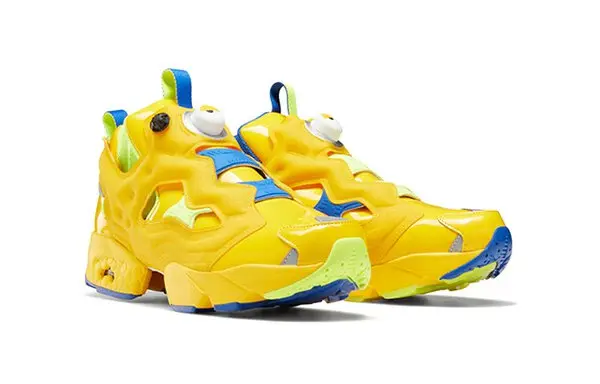REEBOK Illumination X Instapump Fury "minions" Athletic Sneakers - Yellow