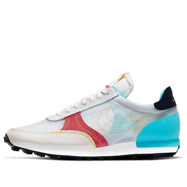 Nike Daybreak Type Sneakers - White/blue/red
