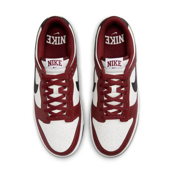 Nike Dunk Low Sneakers - White/black/red