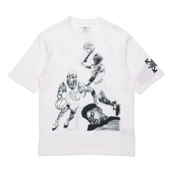 JORDAN X Off- Mj T-shirt Asia Sizing - White