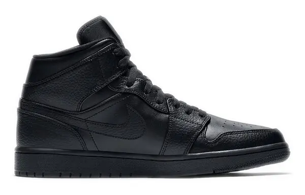JORDAN 1 Mid 'triple - Black