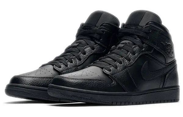 JORDAN 1 Mid 'triple - Black