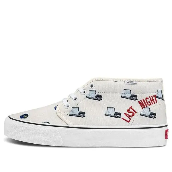 VANS Cali Thornhill Dewitt X Vault Chukka Boot Lx 'last Night On Earth - White