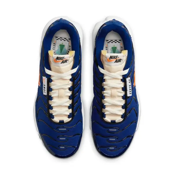Nike Max Plus Se "running Club - Blue/orange/white