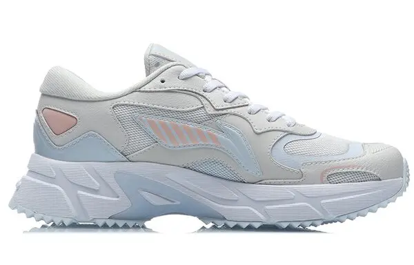 LI-NING Lark Sneakers - Grey/blue/white
