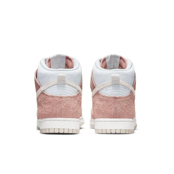 Nike Dunk High "fossil Rose" Sneakers - White/pink