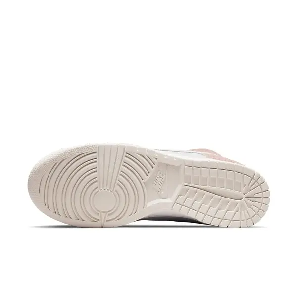 Nike Dunk High "fossil Rose" Sneakers - White/pink