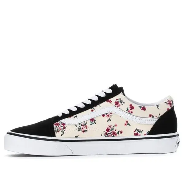 VANS Old Skool Ditsy Floral Sneakers - Black/white