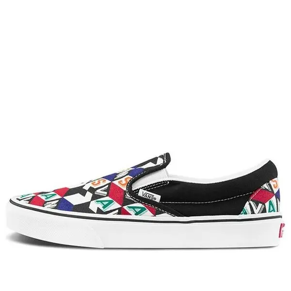VANS Slip-on Sneakers With Graphic Print - Multi-color