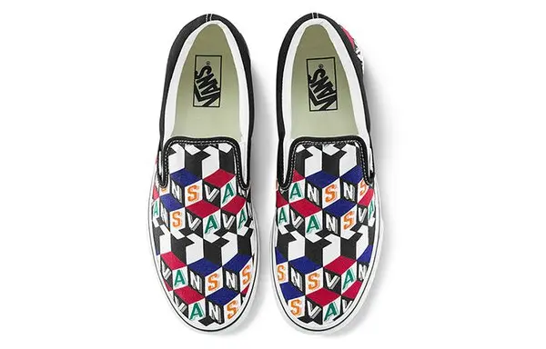 VANS Slip-on Sneakers With Graphic Print - Multi-color