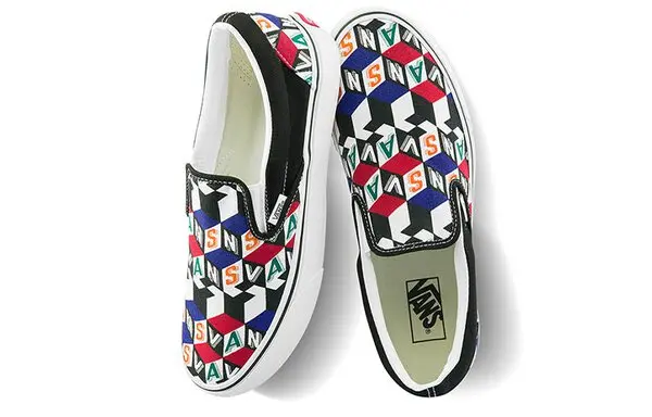 VANS Slip-on Sneakers With Graphic Print - Multi-color