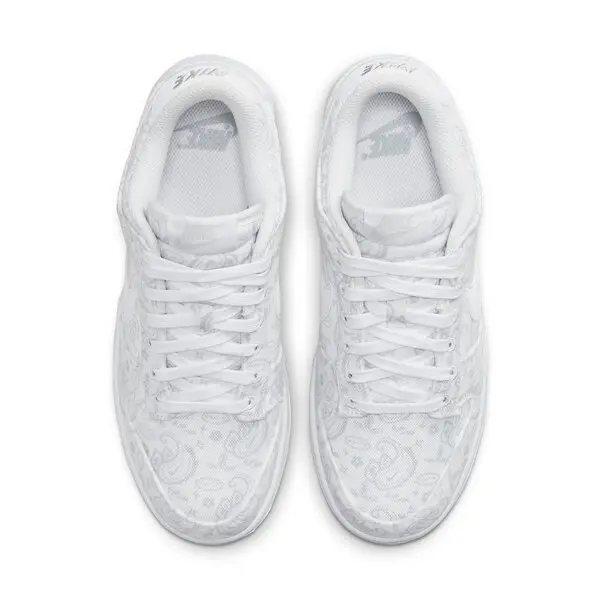 Nike Dunk Low " Paisley" Low Top Sneakers - White