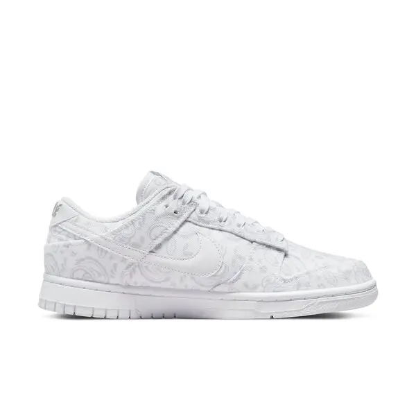 Nike Dunk Low " Paisley" Low Top Sneakers - White