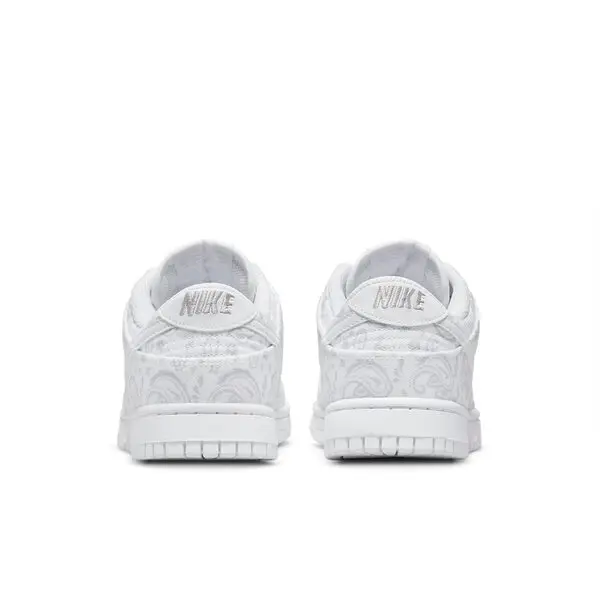 Nike Dunk Low " Paisley" Low Top Sneakers - White