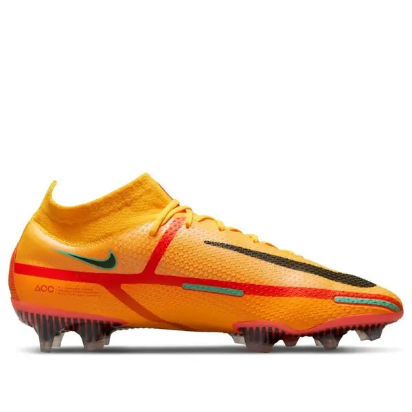 Nike Phantom Gt2 Elite Df Fg Football Boots - Orange/black