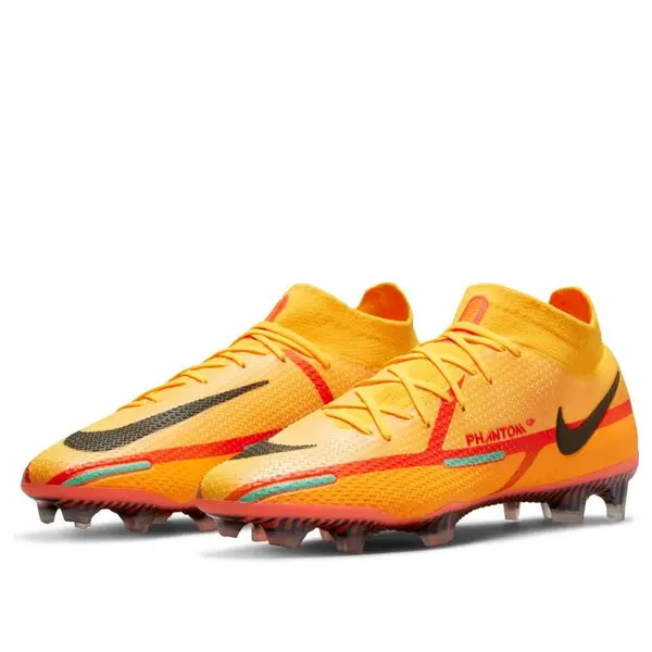 Nike Phantom Gt2 Elite Df Fg Football Boots - Orange/black